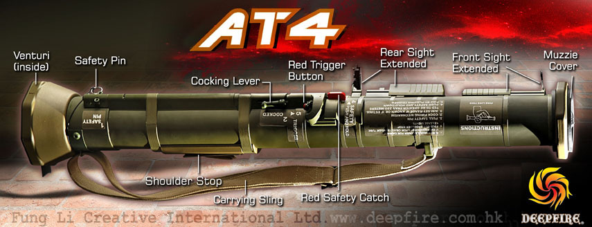 Deep Fire AT4 Launcher — Lucky-Airsoft